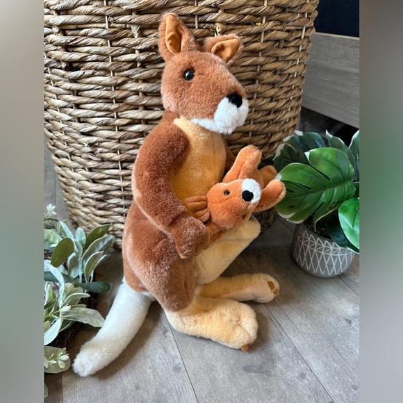 Disney | Toys | Rare Walt Disney Company Kangaroo Roo Plush Large ...